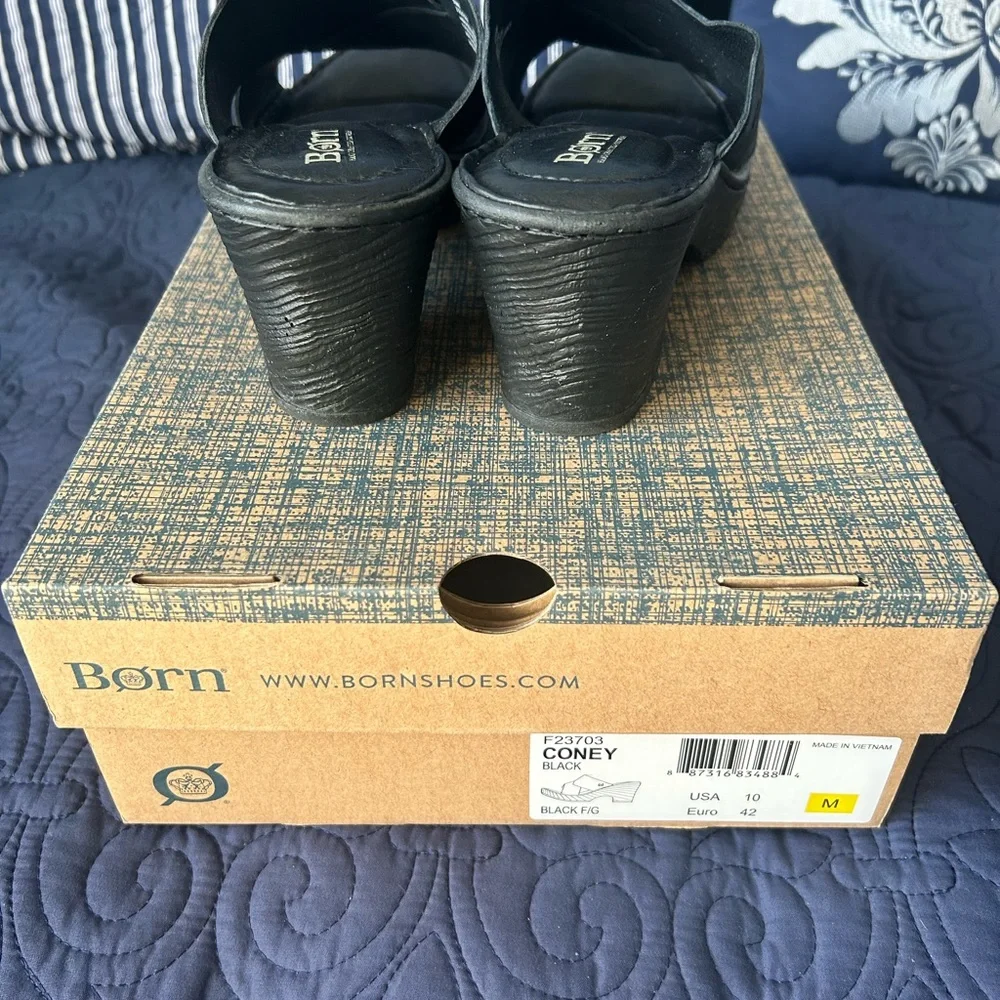 Born | Shoes | Born Coney Leather Wedge Sandals | Poshmark
